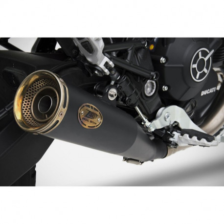 Echappement bas inox racing Zuma Zard - ZARD / ECHAPPEMENTS / ECHAPPEMENTS DUCATI