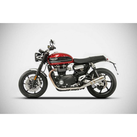 Double échappement bas inox racing conique Zard - ZARD / ECHAPPEMENTS ...