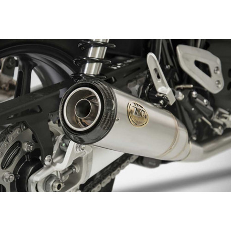 Double échappement bas inox racing conique Zard - ZARD / ECHAPPEMENTS / ECHAPPEMENTS TRIUMPH